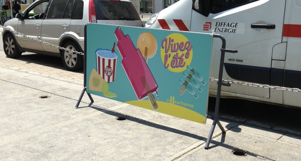 Impression sur support rigide d’extérieur - Dix sign